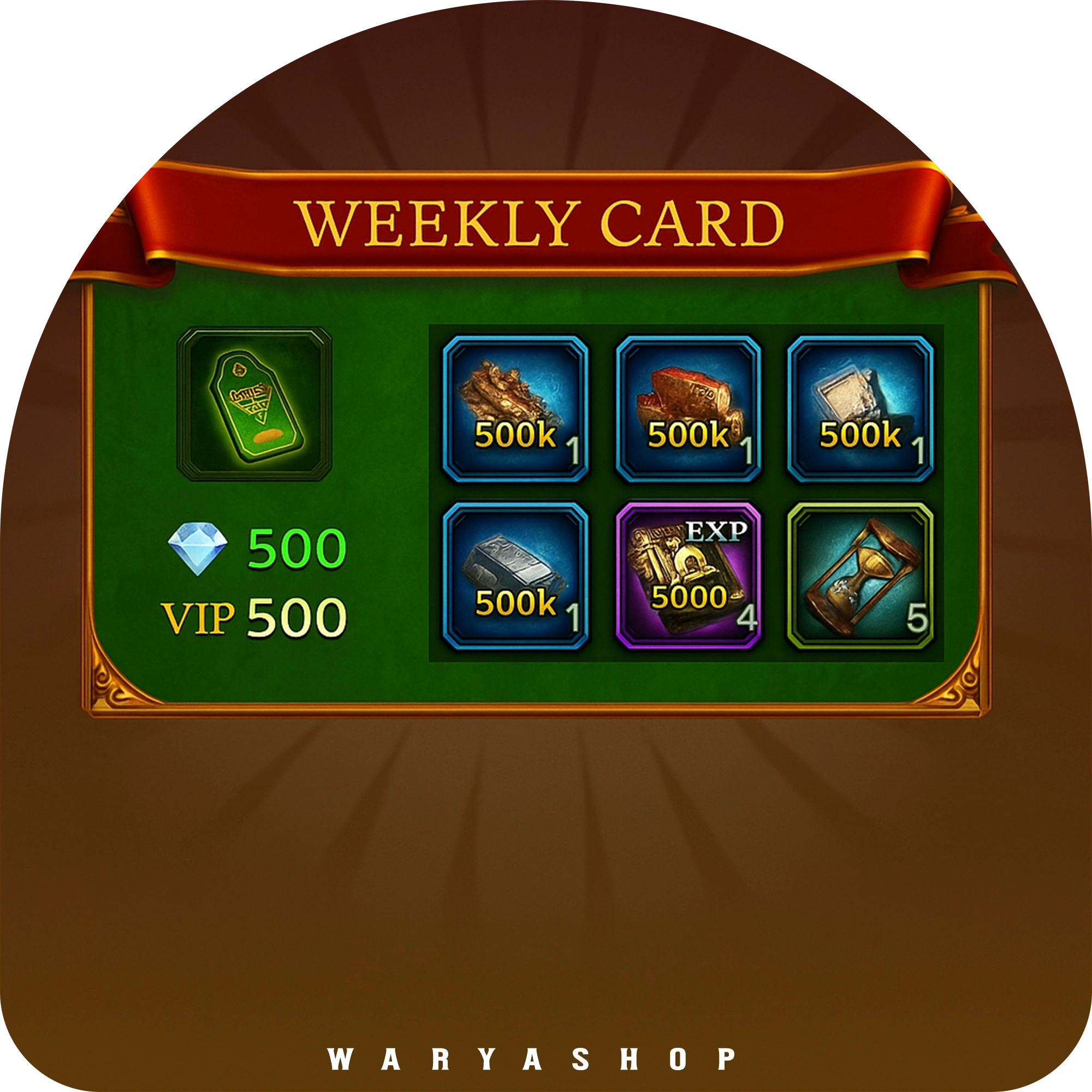 خرید Weekly Card بازی ایونی ارزان | واریا شاپ